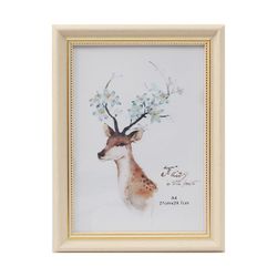 벽걸이액자 베이지 앤틱무드 허가증 상장 액자A4 - SSG.COM