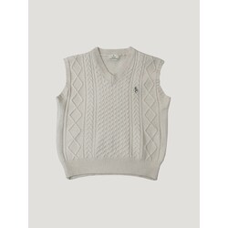RCH fisherman cable vest beige ( RCH 피셔맨 케이블 조끼 베이지 ) - SSG.COM