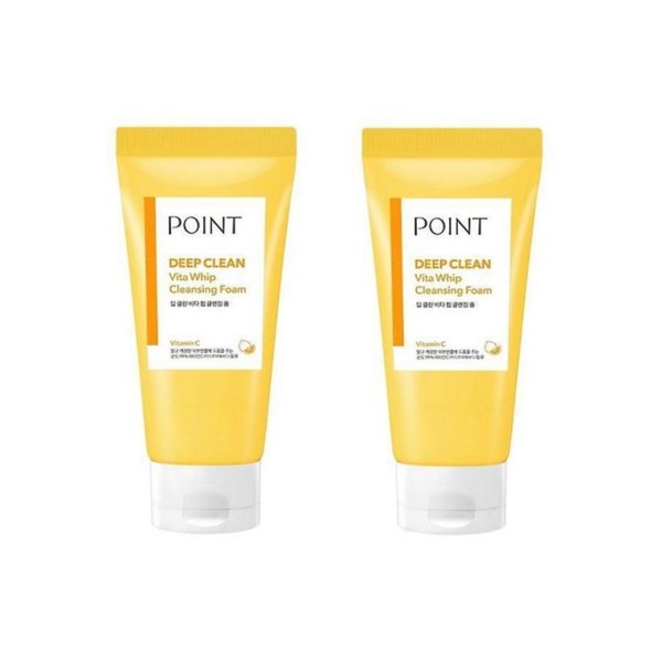 포인트 딥클린 비타휩 클렌징 폼 175g X 2개 - SSG.COM