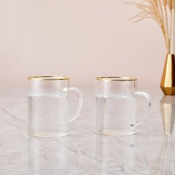 ON 골드림 심플 내열 유리머그 2P세트 440ml - SSG.COM