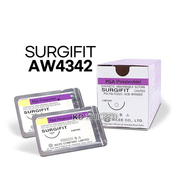 AILEE 아이리 써지피트(Surgifit) 4/0, 19mm AW4342 수술실 봉합사 - SSG.COM