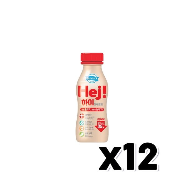 덴마크 하이 요구르트 280ml x 12개 - SSG.COM