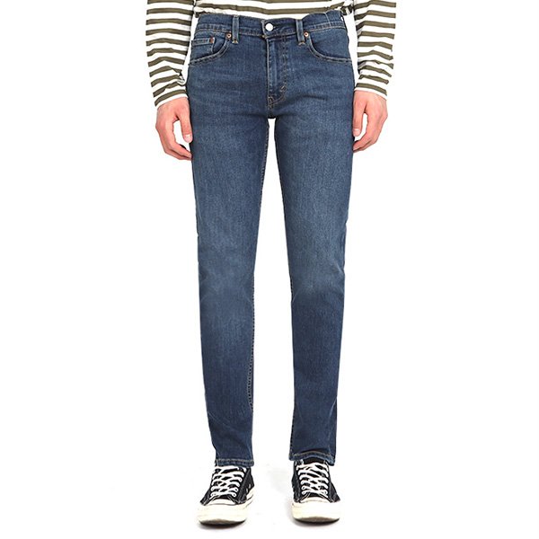 남성청바지 502 레귤러 테이퍼드 스트레치 다크 블루 진청 데님팬츠 295070053_P337066207 - SSG.COM