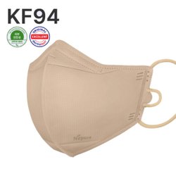 뉴네퓨어 미세먼지 국산 마스크 KF94 아토 연한황색 10매 - SSG.COM