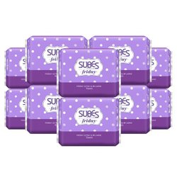 슈베스 생리대 프라이데이 울트라슬림 대형 12p x10팩 - SSG.COM