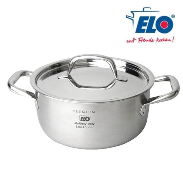 ELO스톡홀름통3중 인덕션스텐 양수24cm/라면/고급냄비 - SSG.COM
