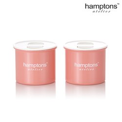 [햄튼] 아뜰리에 밀폐형 라운드 보관용기 600ml 2P 세트 / PN-3301 AX2 S1 P - SSG.COM