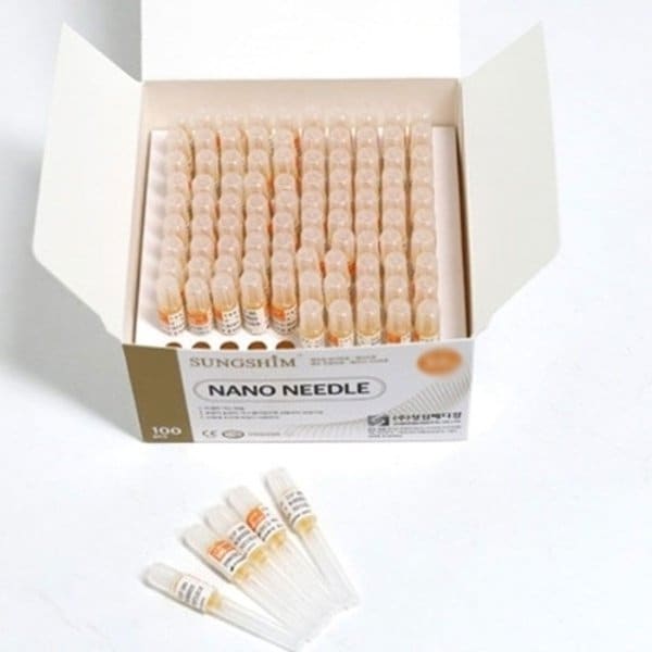 성심 일회용주사침 나노니들 34G 의료용 미세니들 - SSG.COM