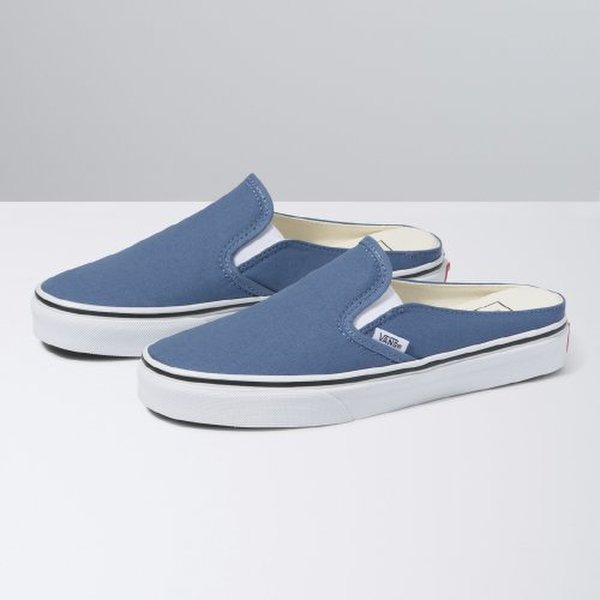 VANS 반스 캔버스 클래식 슬립온 뮬 moonlight blue / VN0A4P3UB0T - SSG.COM