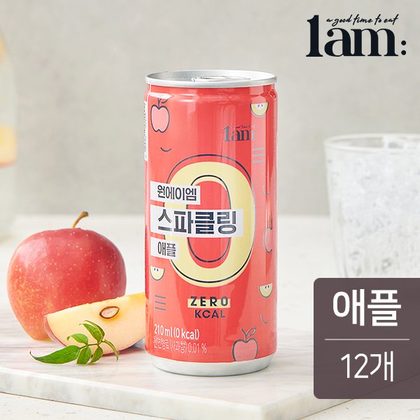 1am 원에이엠 스파클링 애플 캔 210ml X 12개 - SSG.COM