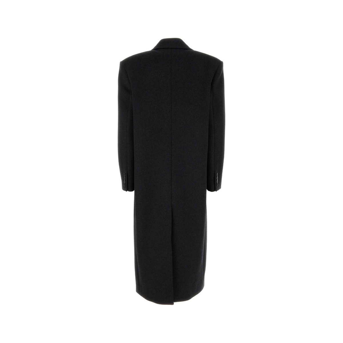 [생 로랑] 차콜 울 롱 코트 753769Y060R 1140 - SSG.COM