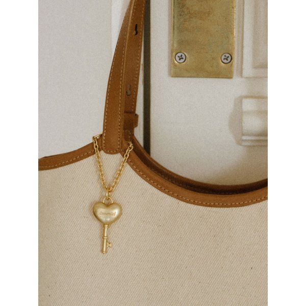 Mini Heart Key Charm_2Colors - SSG.COM