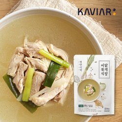 [캐비아] 청안식탁 이북식닭개장(600g) 5팩 - SSG.COM