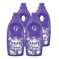 다우니 초고농축 섬유유연제 화이트티와 릴리 1L x4개 - SSG.COM