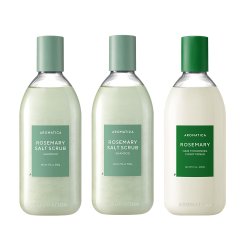 [SET] 로즈마리 솔트 스크럽 샴푸 500g * 2ea + 로즈마리 헤어 씨크닝 컨디셔너 400ml - SSG.COM