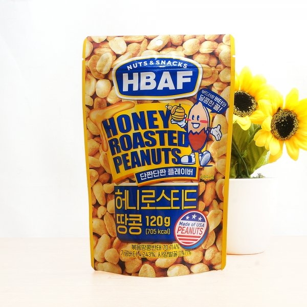 HBAF 바프 허니로스티드 땅콩 120g - SSG.COM