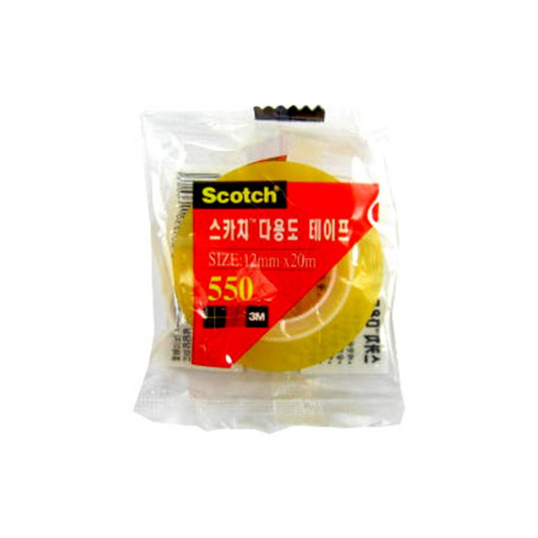 3M 쓰리엠 스카치 다용도 테이프 리필 550 (12mm x 20m), 믿고 사는 즐거움 SSG.COM