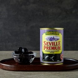 세빌 프리미엄 블랙 올리브(피티드) 385g - SSG.COM