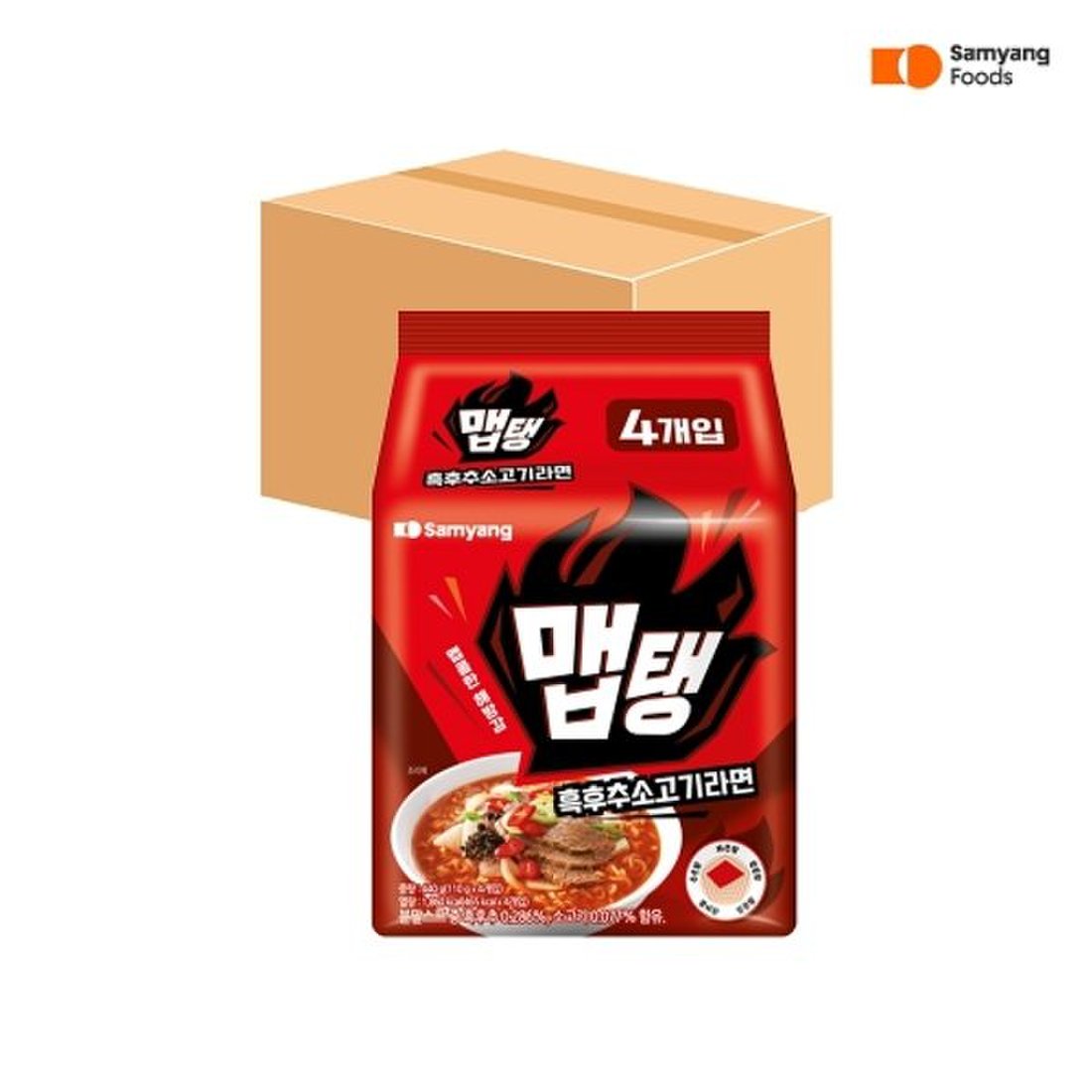 삼양 맵탱 흑후추 소고기라면 110g x 32개 매운맛, 믿고 사는 즐거움 SSG.COM