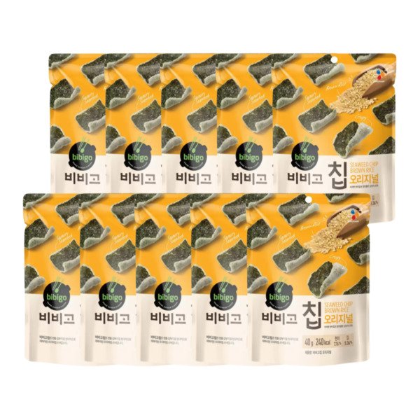 [코스트코] CJ제일제당 비비고 칩 오리지널 40g x 10개 - SSG.COM
