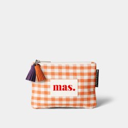 Basic pouch _ 스프링체크 오렌지 - SSG.COM