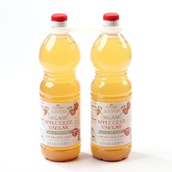 아세툼 유기농 사과 식초 1L x 2 - SSG.COM
