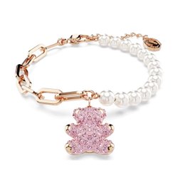 스와로브스키 팔찌 테디 진주 핑크 베어 곰 5669169 - SSG.COM