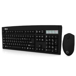 QSENN MK350 무선 키보드 마우스 세트 블랙 - SSG.COM