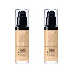 부르조아 123 퍼펙트 리퀴드 파운데이션 shade 51 Light Vanilla SPF 10 30 ml 2개 - SSG.COM