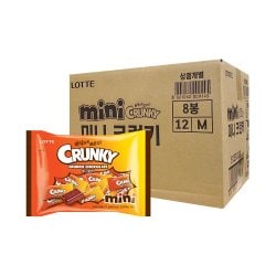 [시선] 롯데제과 크런키 미니171g x 8봉(1박스) - SSG.COM