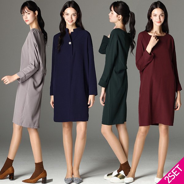 [르오트(LeOT)] 페미닌무드 원피스 2종세트 - SSG.COM