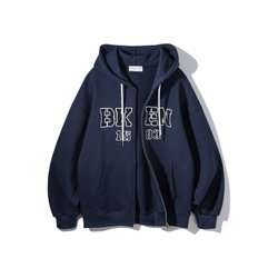 바켄 BKEN 1583 후드 집업 BK7990_네이비 - SSG.COM
