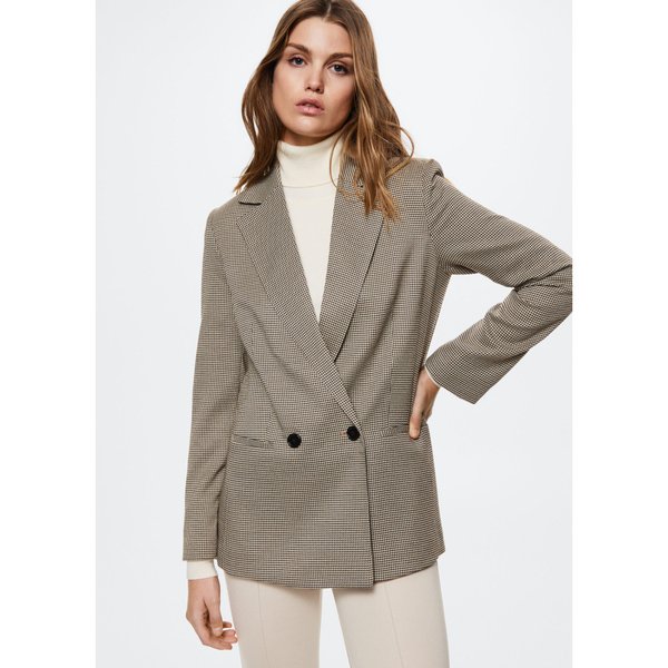 [MANGO] WOMAN 블레이저 CHARLI Medium Brown_37057750 - SSG.COM