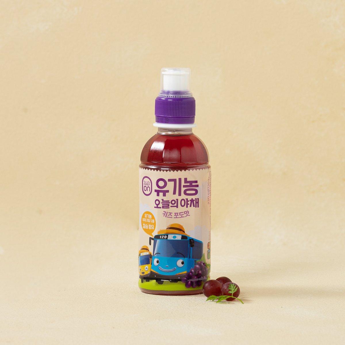 hy 유기농 오늘의야채 키즈 포도맛 220ml - SSG.COM