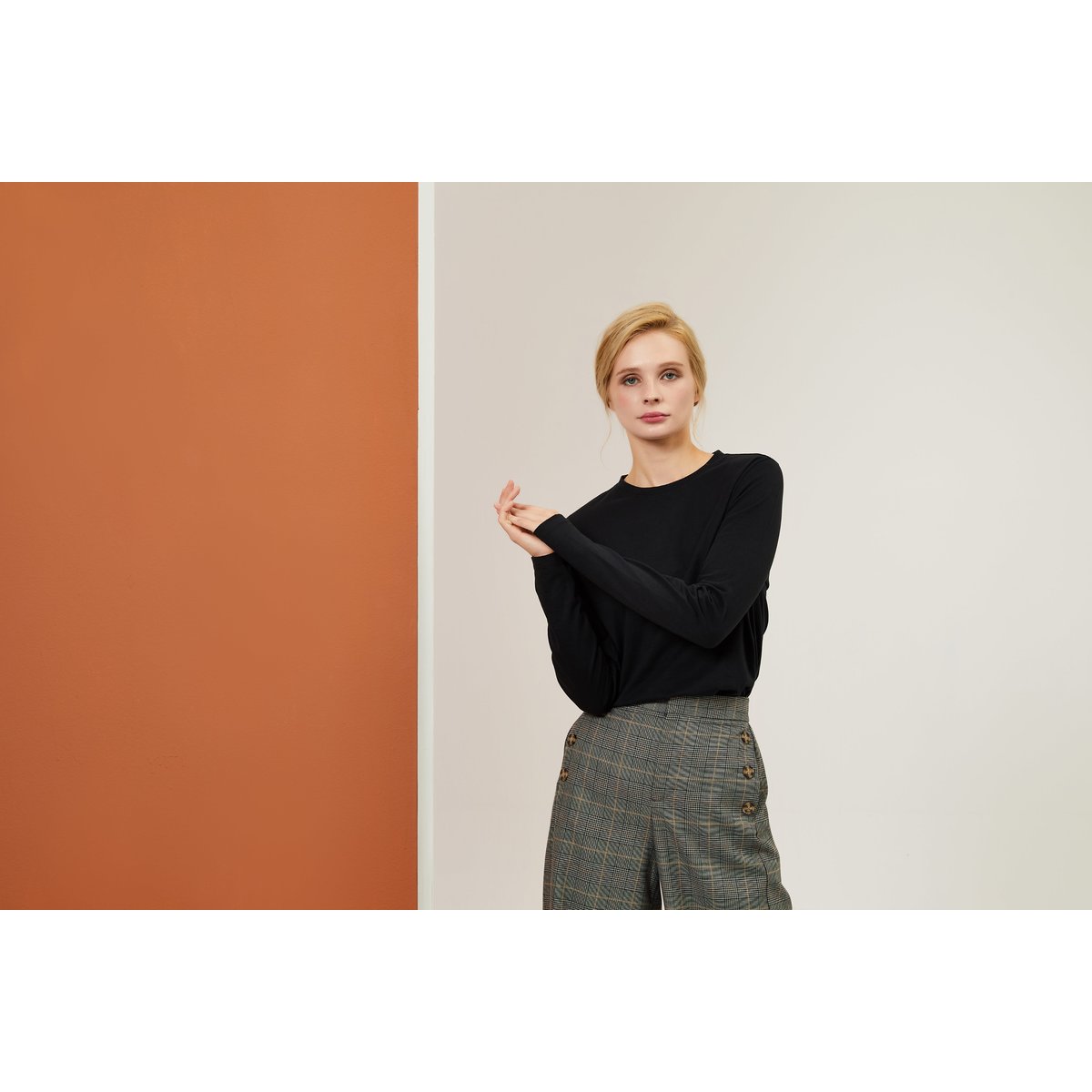 그렉노먼 여성 싱글 오가닉티셔츠 (블랙)_HWP19-TS301 - SSG.COM