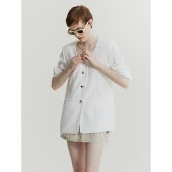 [Easy] Summer Square Neck Jacket _ 2color - SSG.COM