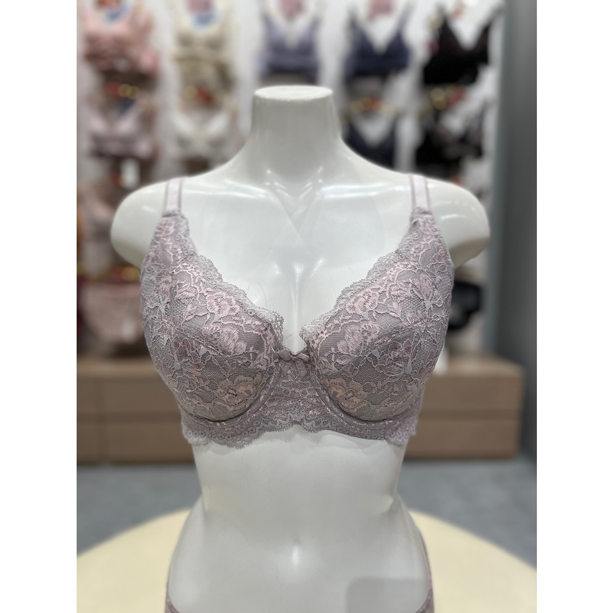 [트라이엄프][90D,90E,90F진행]여성 그레이시 바이올렛 내추럴 엘레강스 풀컵 브래지어(TCBF168619UQ) - SSG.COM