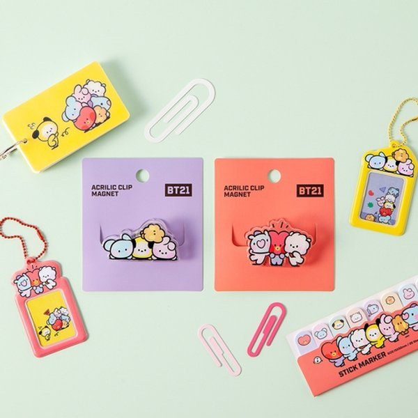 BT21 아크릴클립마그넷 - SSG.COM