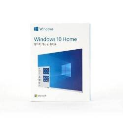 Microsoft windows 10 Home 한글 - SSG.COM