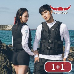 릴렉스업 올블랙 성인 구명조끼2개1세트 S-2XL - SSG.COM