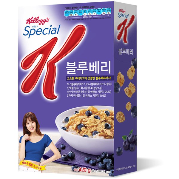 켈로그 스페셜K 블루베리420g - SSG.COM