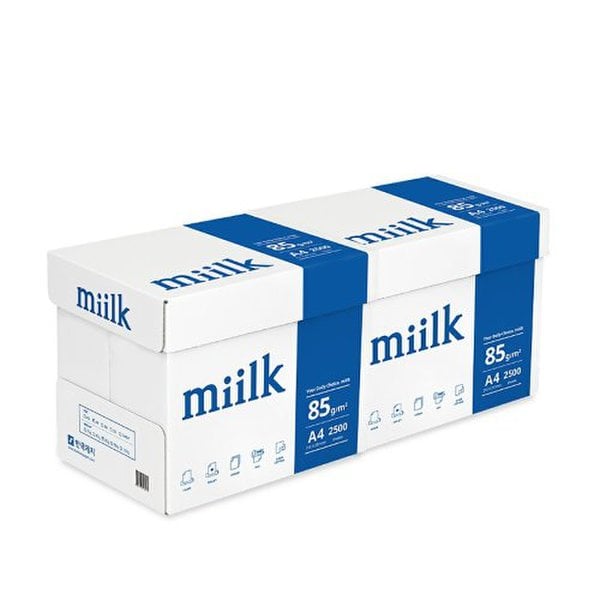 밀크 A4 85g 5000매(2500매x2박스) SAMU(A) - SSG.COM