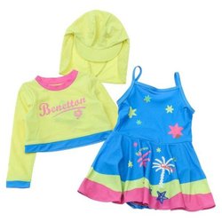 QCET17531 야자수 래쉬가드 SET - SSG.COM