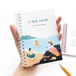 제이로그 A6 체크노트(체크리스트) - 다시 제주 바닷가 - SSG.COM