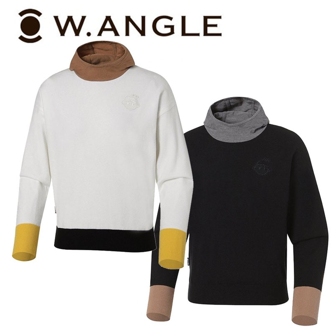[와이드앵글]22년 FW 여성 WG 멀티 컬러 미니후드 스웨터 WWW22K72 화이트(W3), 블랙(Z1), 믿고 사는 즐거움 SSG.COM
