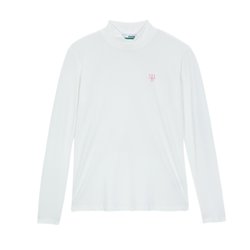 [5HOURS]COOLING BASE LAYER WH SOLID_PINK 쿨링 베이스 레이어 쿨 이너 솔리드 화이트/핑크 ...
