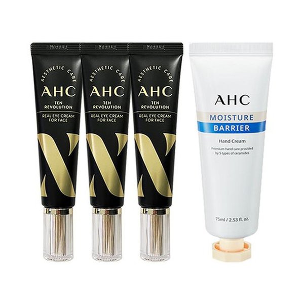 AHC 아이크림 시즌10 30ml x3 + 배리어 핸드크림 75ml - SSG.COM