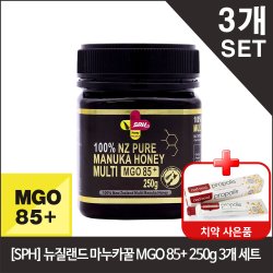 [SPH] 뉴질랜드 마누카꿀 MGO 85+ 250g x3 - SSG.COM