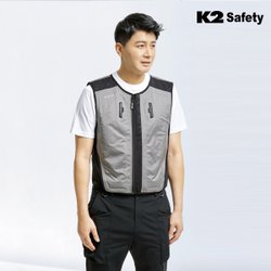 k2 세이프티 리유저블 쿨링베스트2 아이스조끼 그레이 - SSG.COM