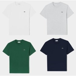 (남성) 라코스테 베이직 라운드 반팔 티셔츠(TH080E-53G CCA)멜란지그레이 - SSG.COM